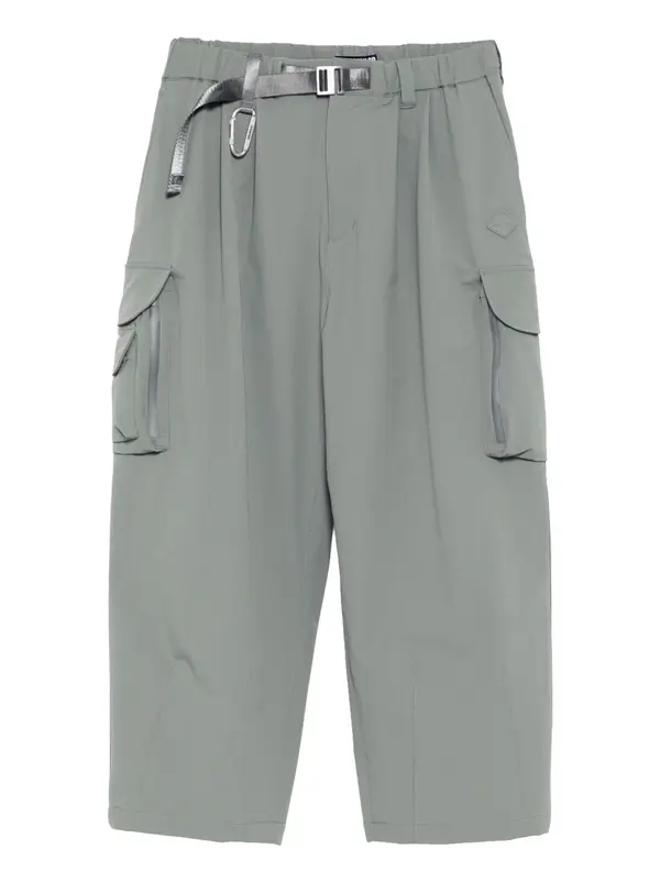 SPOONYARD Belted Cargo Pants - Green