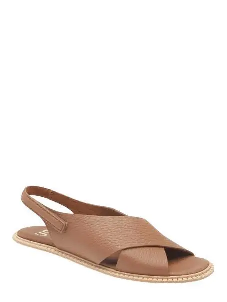 PEDRO GARCIA Reme Slingback Sandal - Saddle