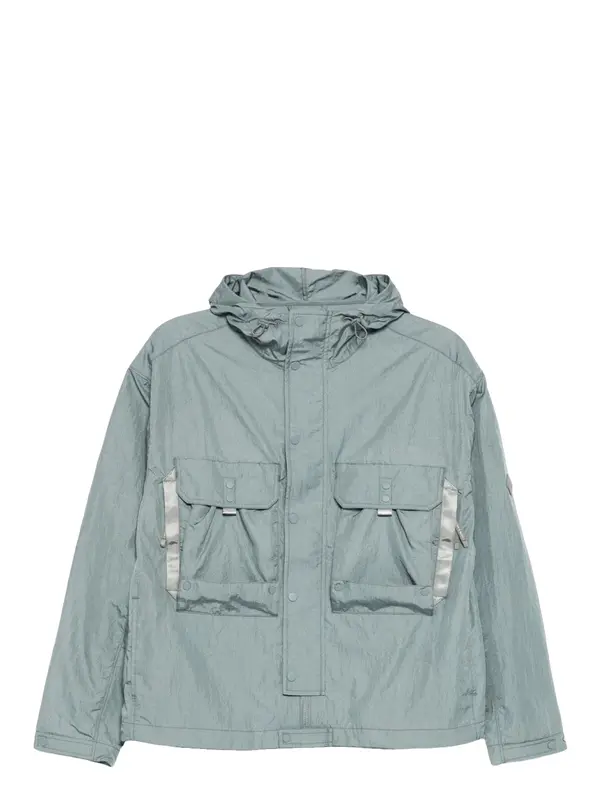 SPOONYARD Front Pocket Lightweight Jacket - Green