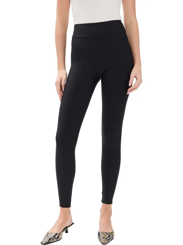 STYLEST Daysculpt Straight Leggings - Caviar
