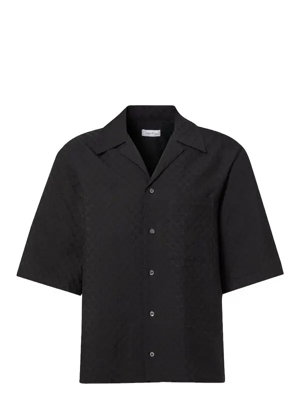 Alexander McQueen Oversized Bowling Shirt - Black