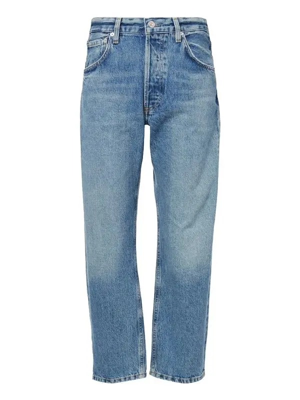 Citizens Of Humanity Winslow Mid-rise Straight Jeans In Raine - Blue