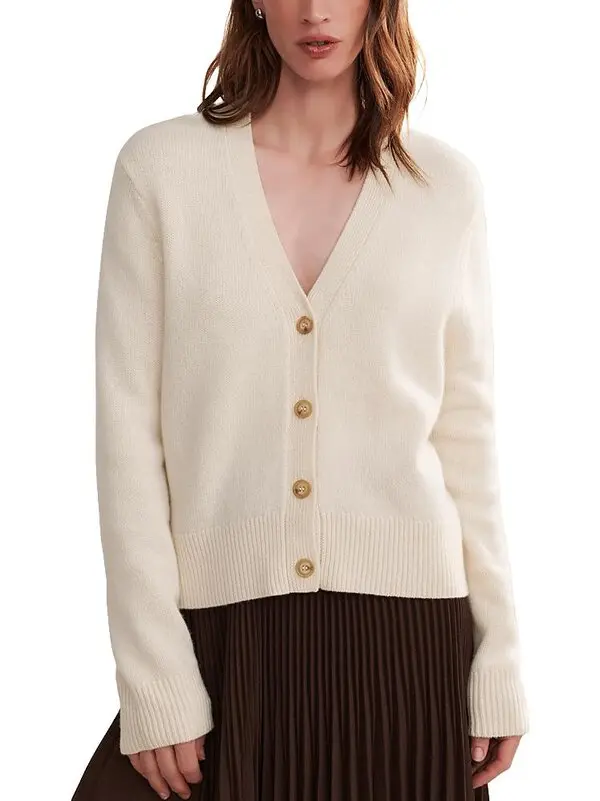 Jenni Kayne Colette Cashmere Cardigan - Ivory