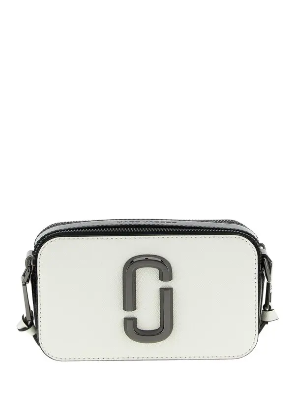 Marc Jacobs Snapshot Crossbody Bag - White/black