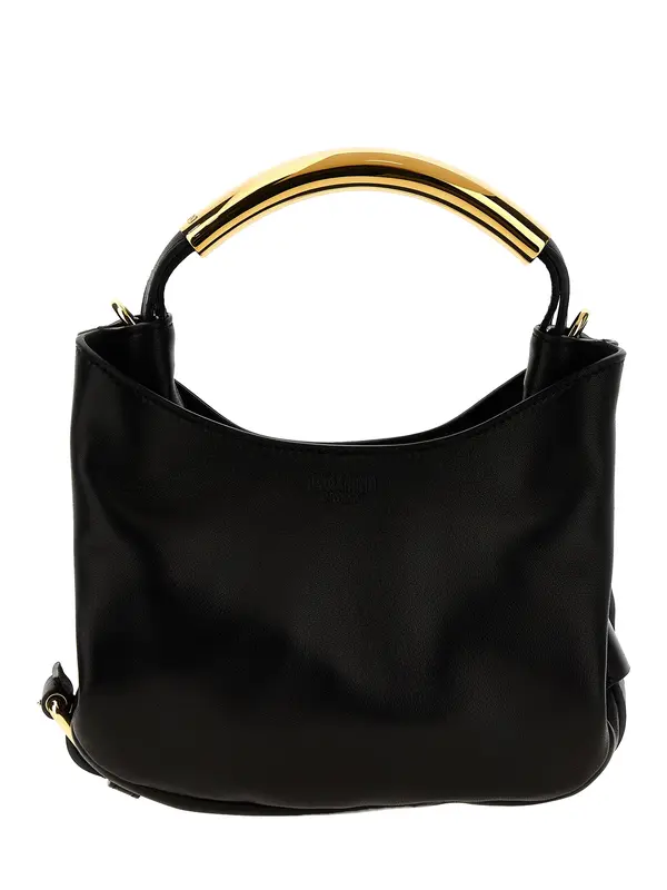 Moschino Handle Me Small Handbag - Black