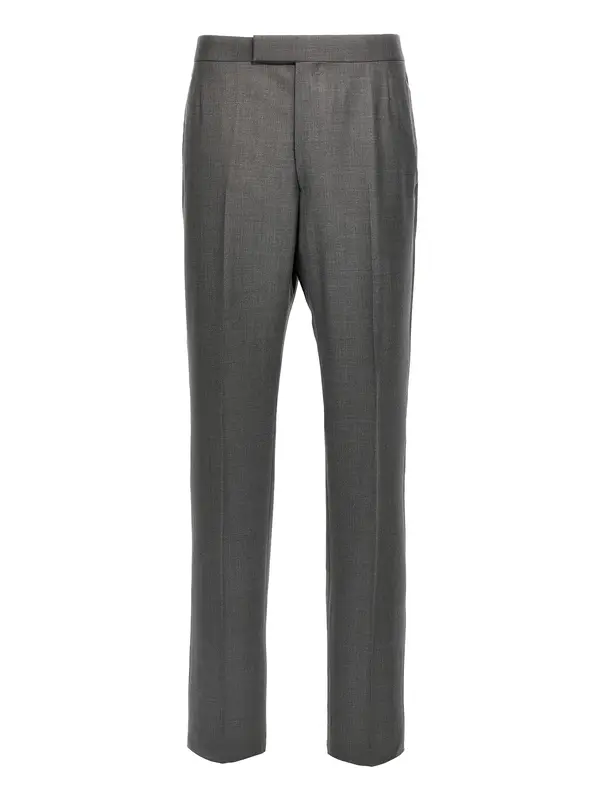 Thom Browne Strap Trousers - Gray