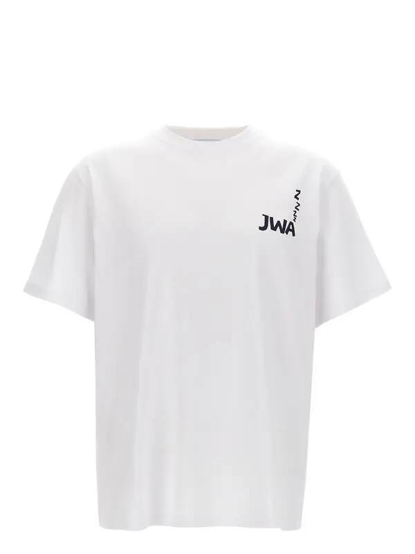 J.W.ANDERSON Logo T Shirt - White/black