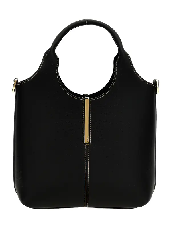 TOD'S Mini Ebr Shopper Bag - Black