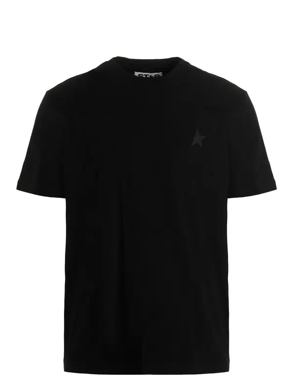 GOLDEN GOOSE Logo T Shirt - Black