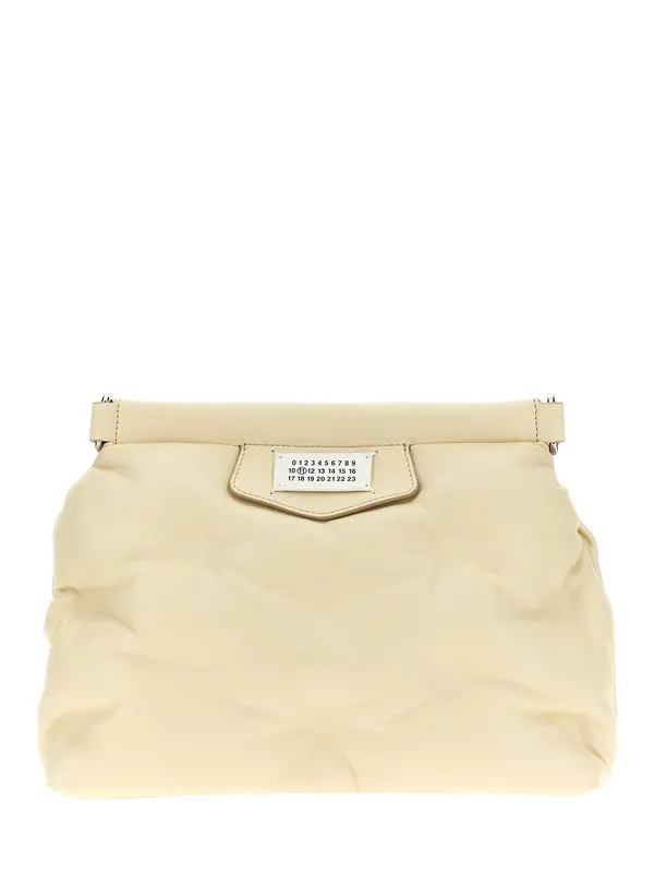 MAISON MARGIELA Glam Slam Classique Small Crossbody Bag - Beige