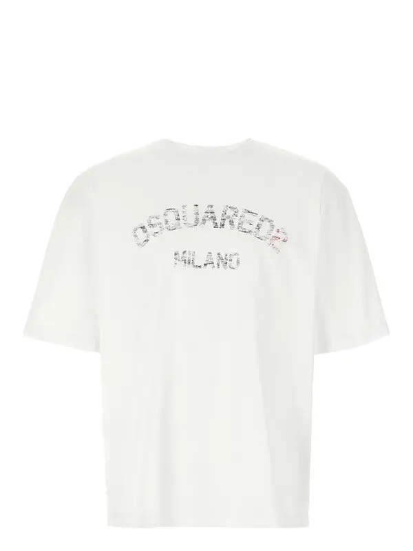 Dsquared2 Loose Fit' T Shirt - White