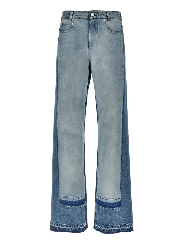 Stella McCartney Layered Jeans - Light Blue
