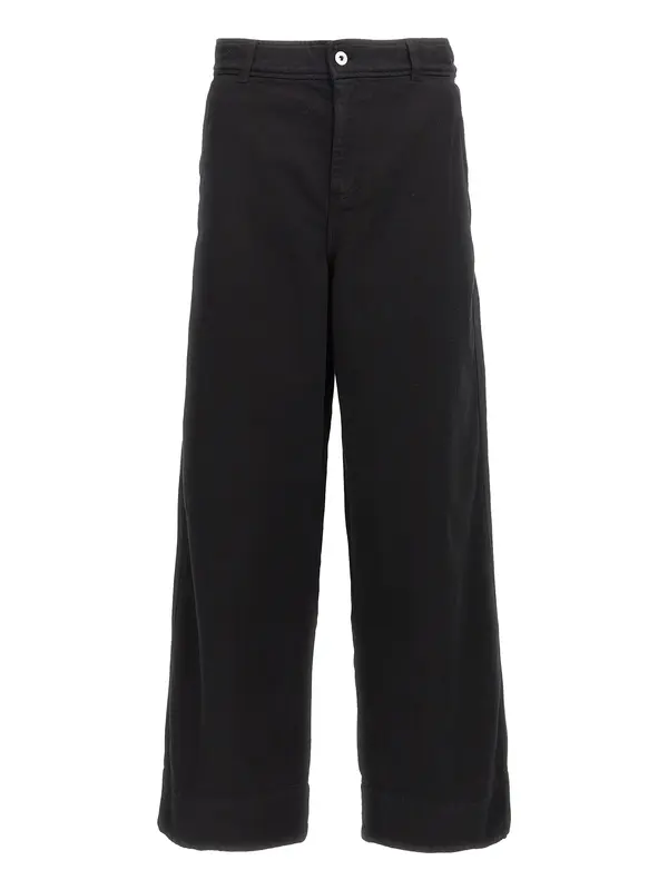 J.W.ANDERSON High-waist Wide-leg Pants - Black