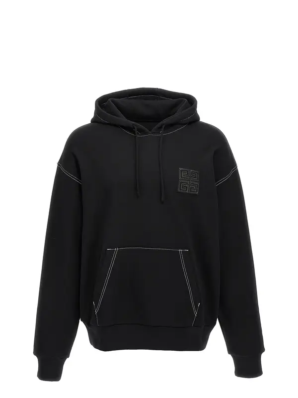 Givenchy 4g' Logo Hoodie - Black