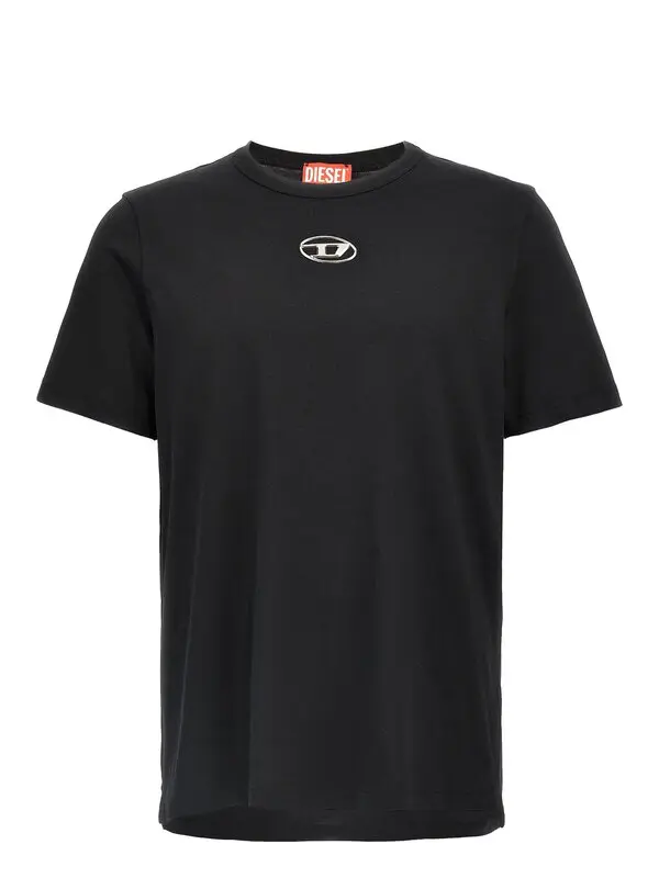 DIESEL T Adjust Od' T Shirt - Black