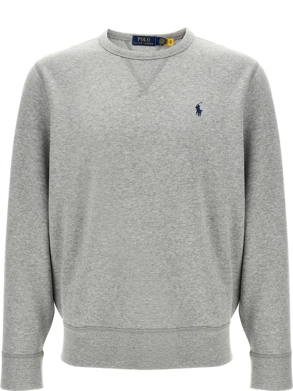 Polo Ralph Lauren La Felpa Rl' Sweatshirt - Gray