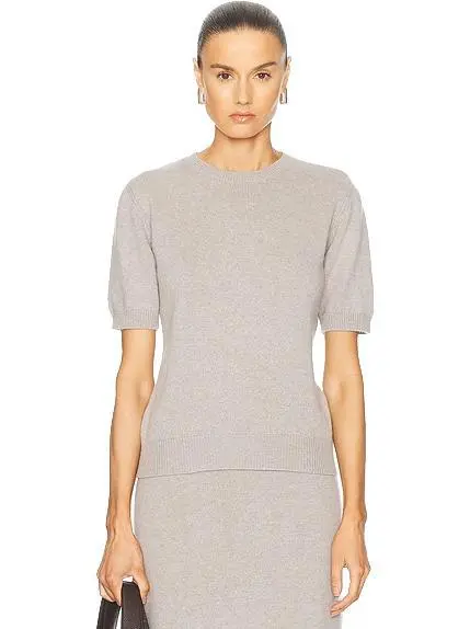 Tove Lura Knit Top - Grey