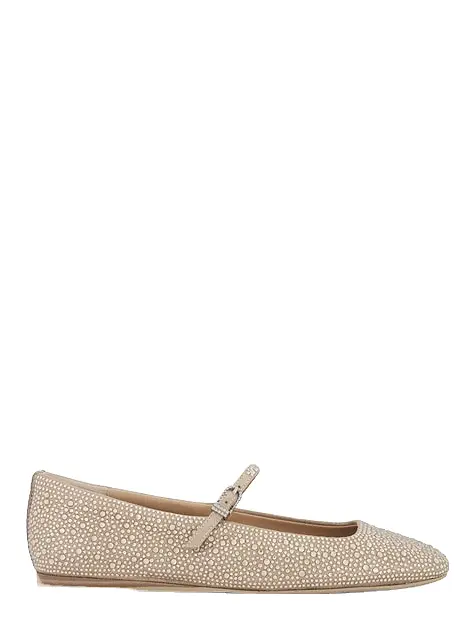 Dolce Vita Reyes Crystal Flats - Lt Gold