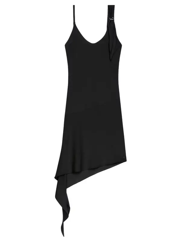 COURREGES Knot Mini Dress - Black