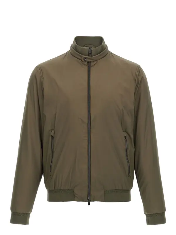 Herno Ecoage Bomber Jacket - Green