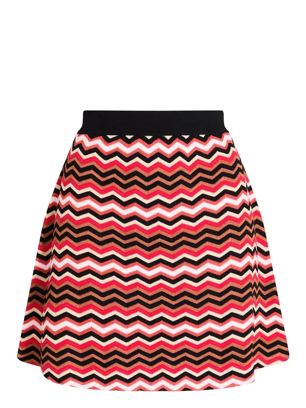 Missoni Cotton-blend Mini Skirt - Papaya