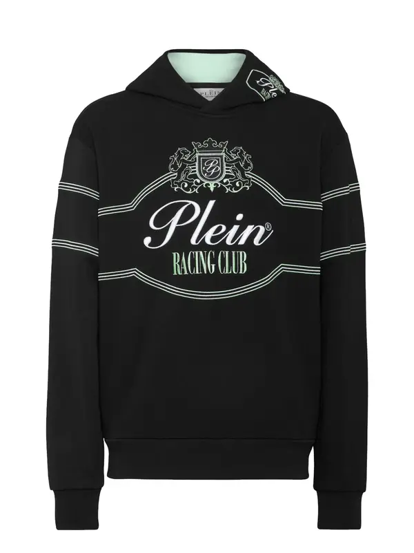 Philipp Plein Racing Club Hoodie - Black