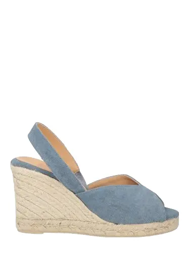 CastaÑer Espadrilles With Wedge Heel - Blue