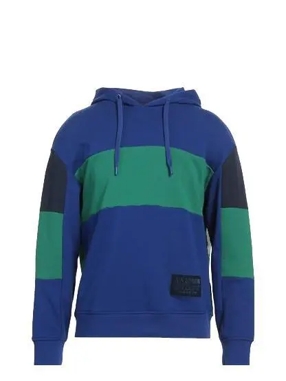 Armani Exchange Cotton-blend Hoodie - Blue