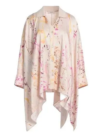 Agnona Floral-print Oversized Shirt - White