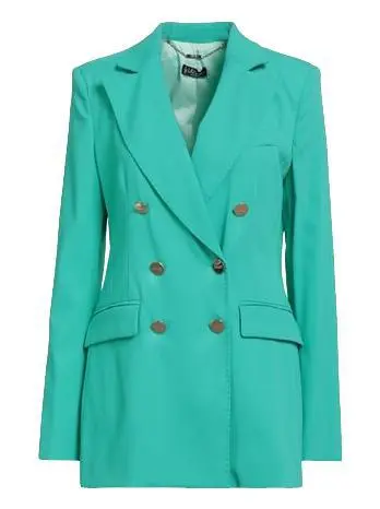 Liu Jo Crepe Double-breasted Blazer - Green