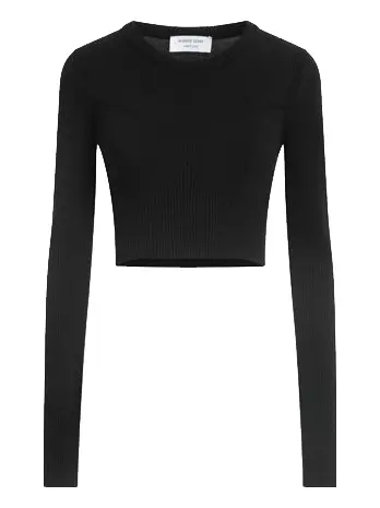 MARINE SERRE Knitted Sweater - Black