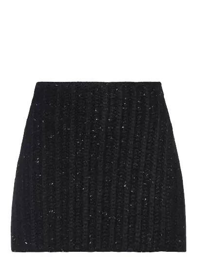 Alanui Mini Wrap Skirt - Blue