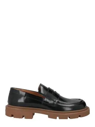 MAISON MARGIELA Patent Leather Chunky Loafers - Black