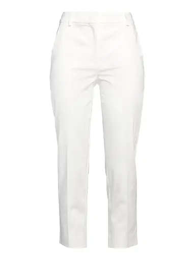 Max Mara Tapered Cropped Pants - White