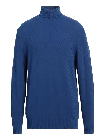 BROOKSFIELD Turtleneck Knit Top - Blue