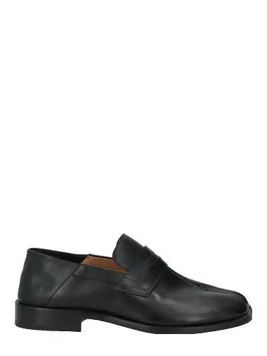 MAISON MARGIELA Leather Loafers - Black