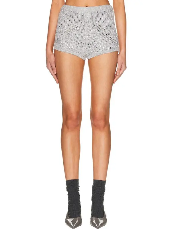 Retrofete Lola Short - Grey & Silver