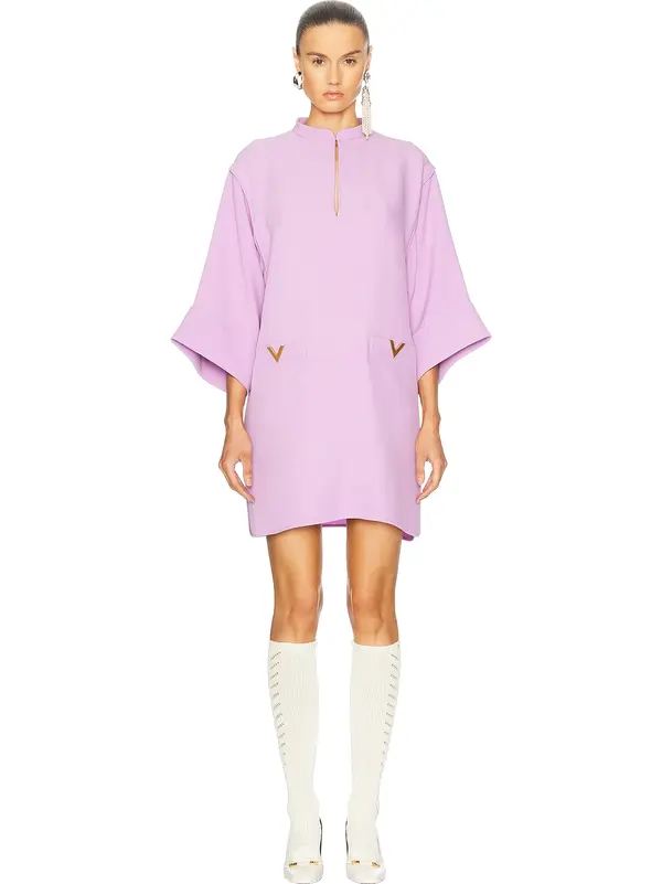 Valentino Garavani Cady Couture Dress - Soft Wisteria