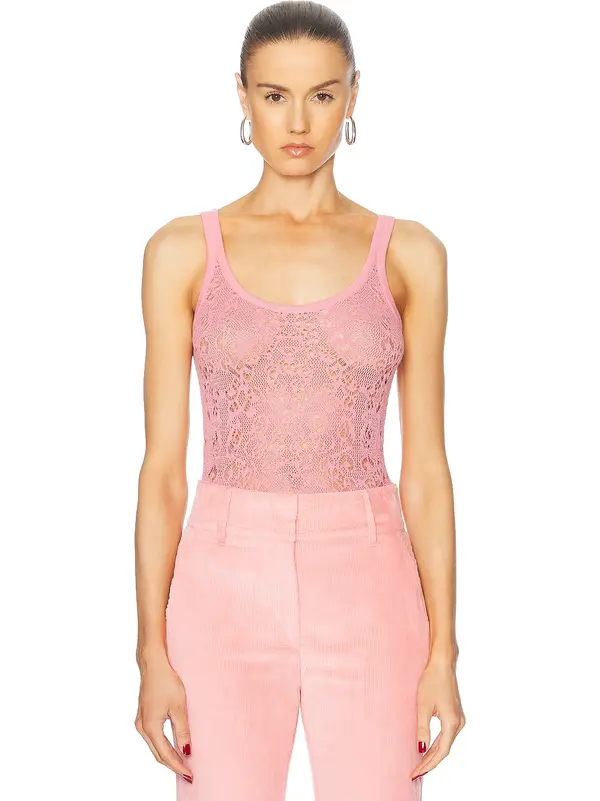 Gabriela Hearst Pontus Top - Rosa