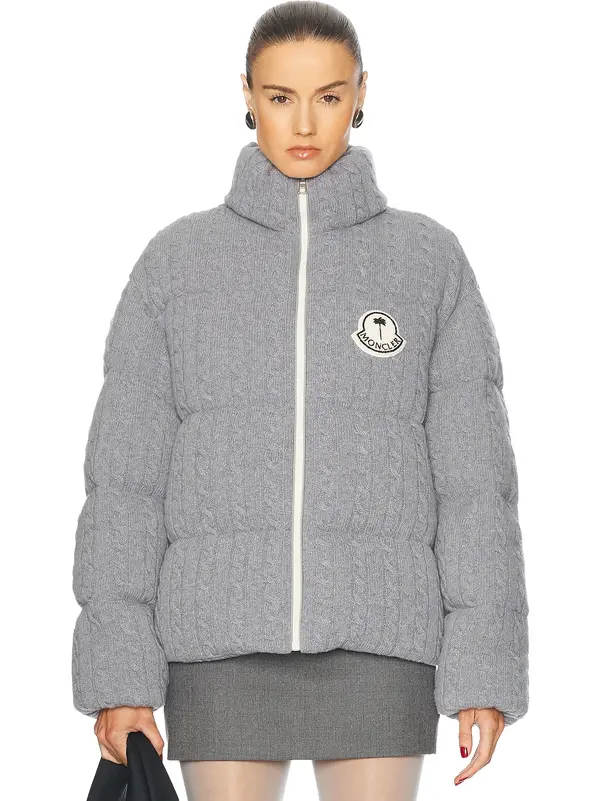 Moncler X Palm Angels Austru Jacket - Grey