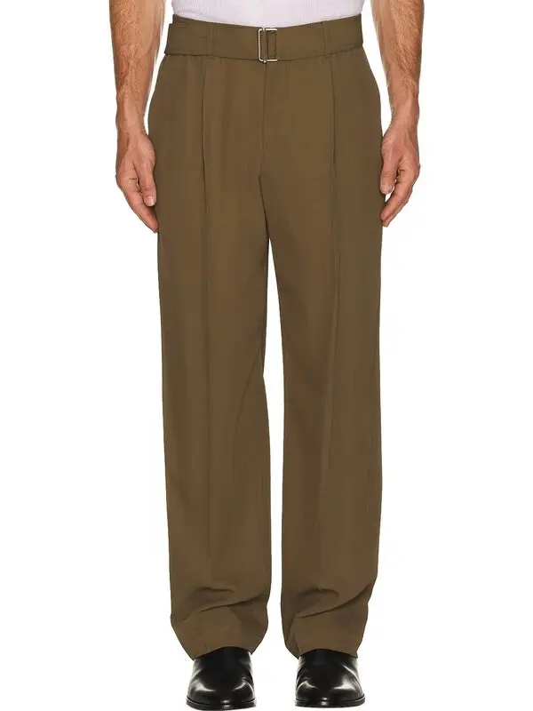 Simkhai Elvis Pleated Trousers - Olive