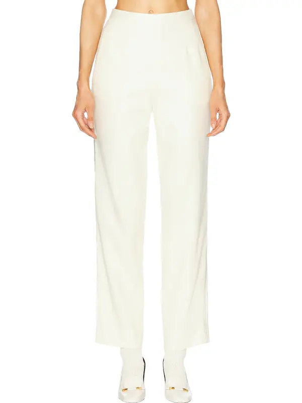 BODE Mohair Hall Tuxedo Trousers - Ivory