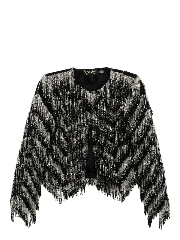 Alice + Olivia Kidman Embellished Jacket - Black