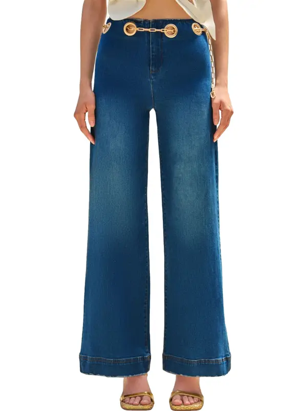 Cult Gaia Sydney Jeans - Blue