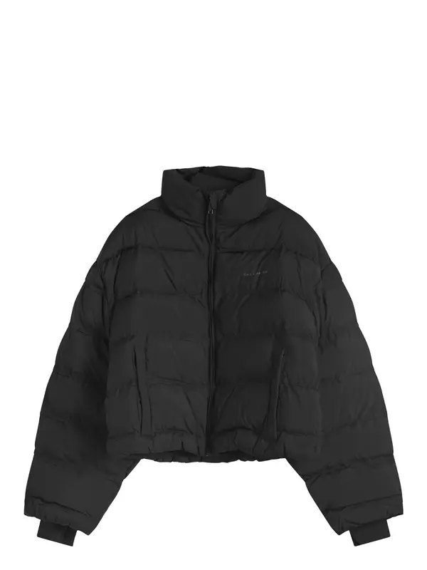 DAILY PAPER Relaxed Short Puffer Jacket - Black