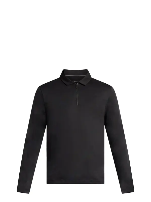 Michael Kors Half-zip Polo - Black
