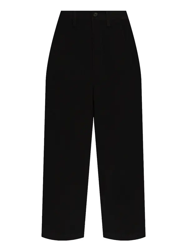 Yohji Yamamoto Darted Trousers - Black