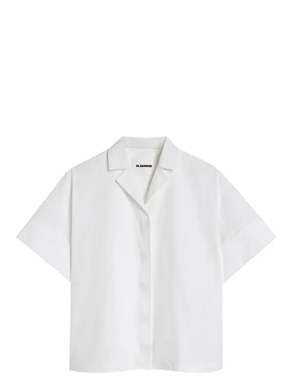 JIL SANDER Cotton Shirt - White