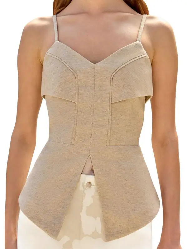 Cult Gaia Noah Tank Top - Neutrals
