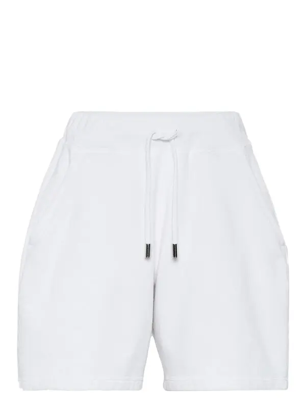 Dsquared2 Cotton Track Shorts - White